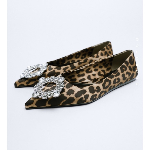 Shoes | Zara Tiger Ballet Flats | Poshmark